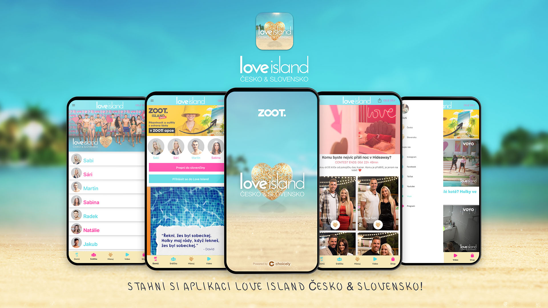 Love Island Czech & Slovakia - TV Show App Powered by Choicely